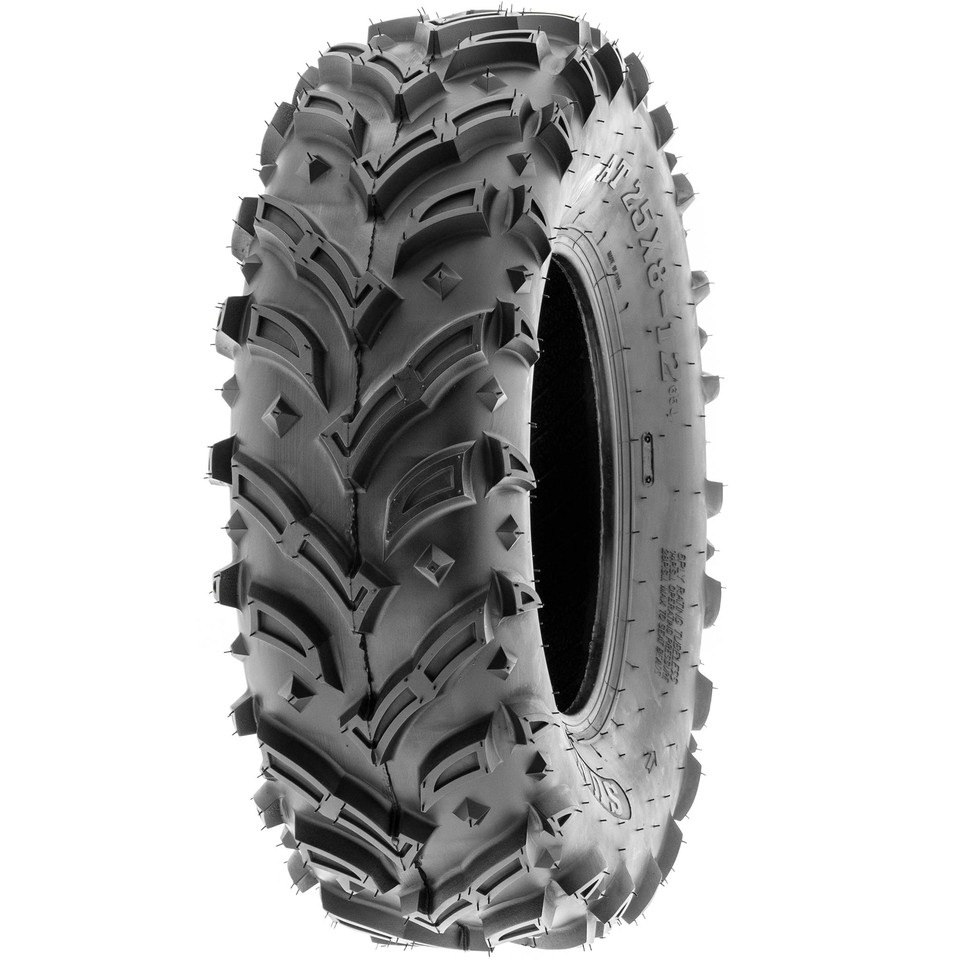 Full Set 4, SunF 25x8-12 25x8x12 & 25x10-12 25x10x12 ATV UTV Tires 6 ...