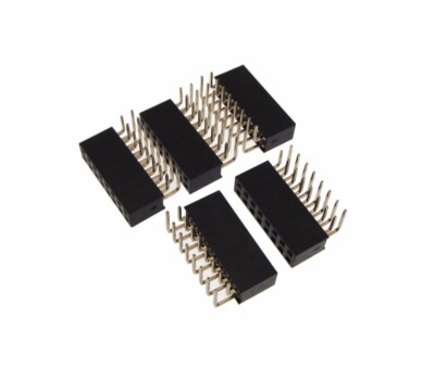 16 POS 2x8 2.0mm Pitch Female Socket Header Right Angle Through Hole ...