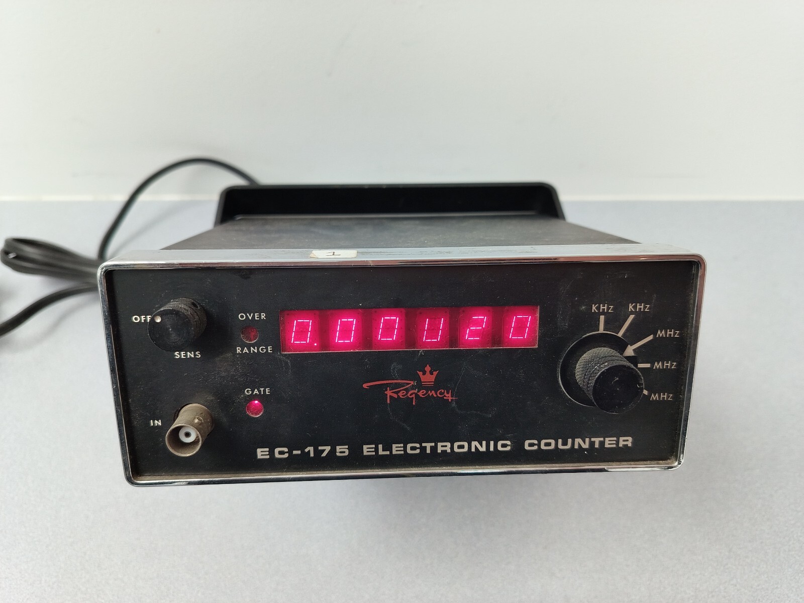 Vintage Frequency Counter Model Regency Model EC-175 Frequency Counter ...