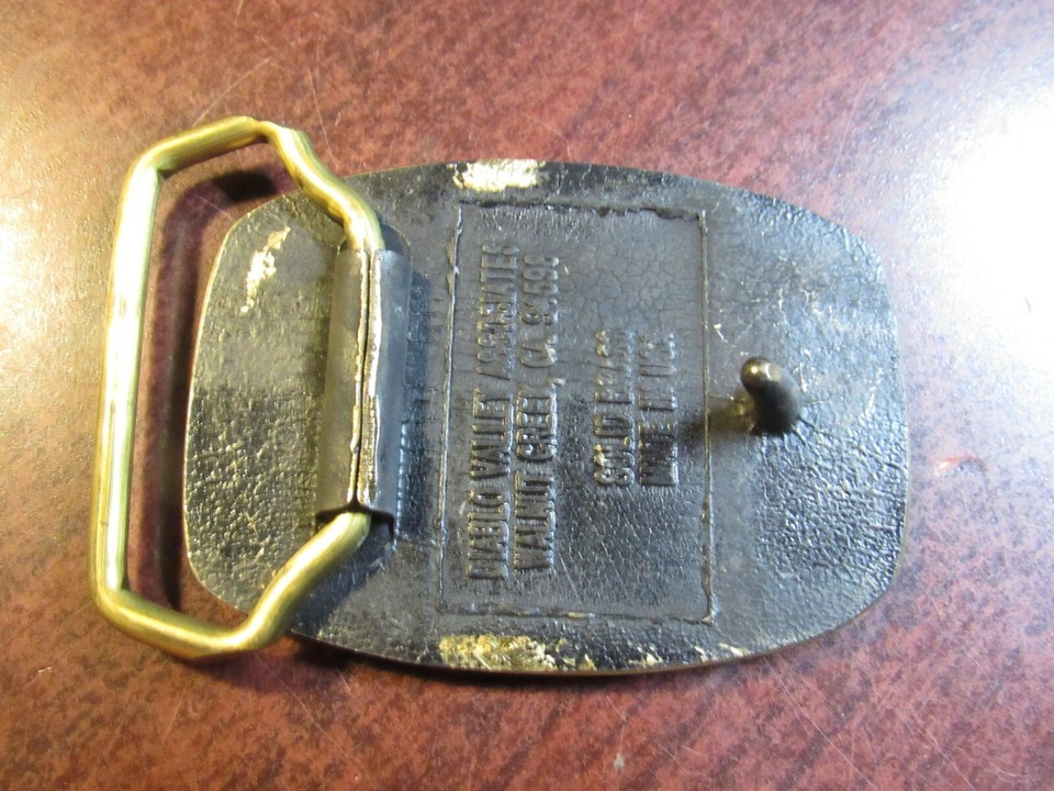 Vintage Berkeley Trilene Fishing Line Belt Buckle | eBay