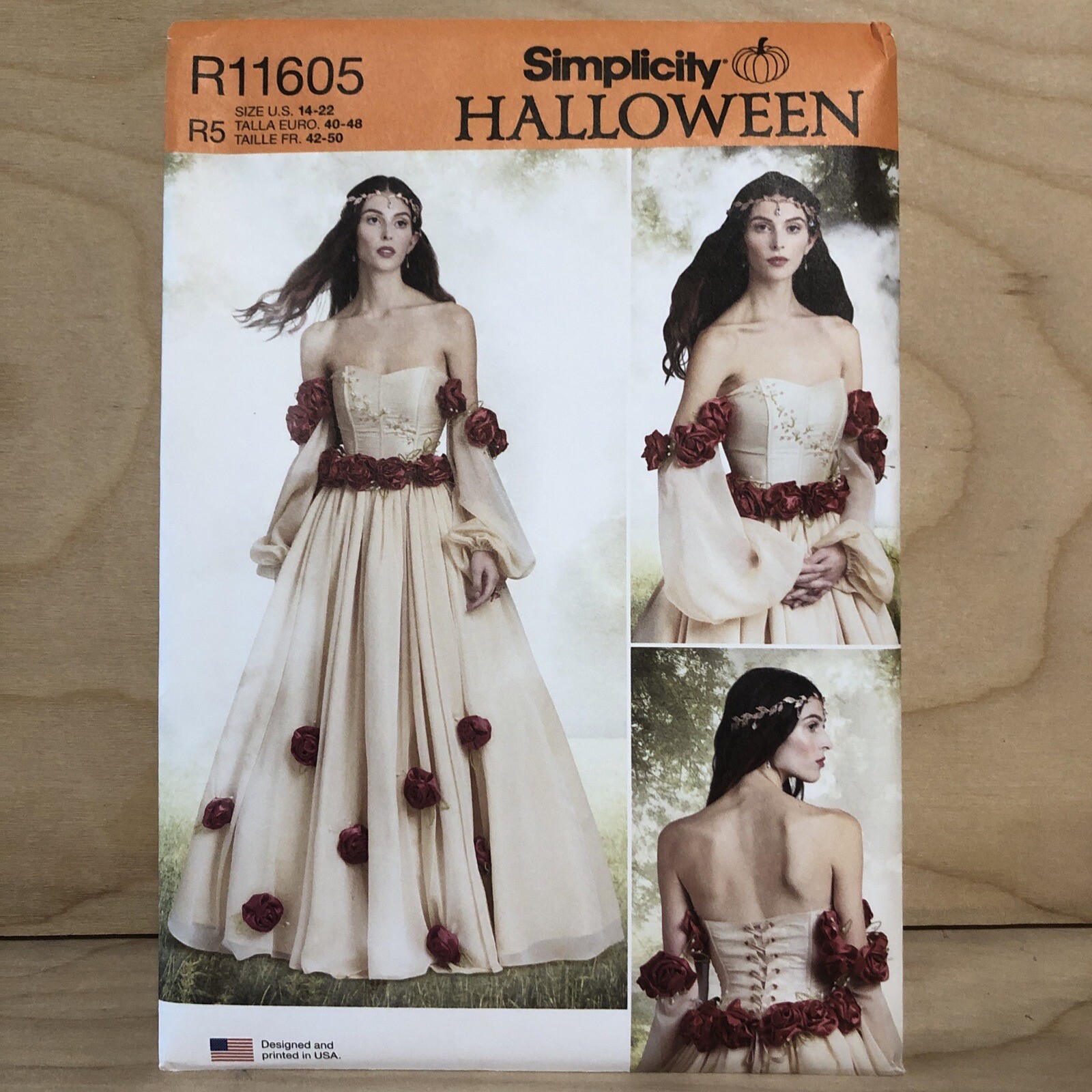 Simplicity Halloween Pattern R11605 R5 Misses Corset Dress Arwen LOTR ...