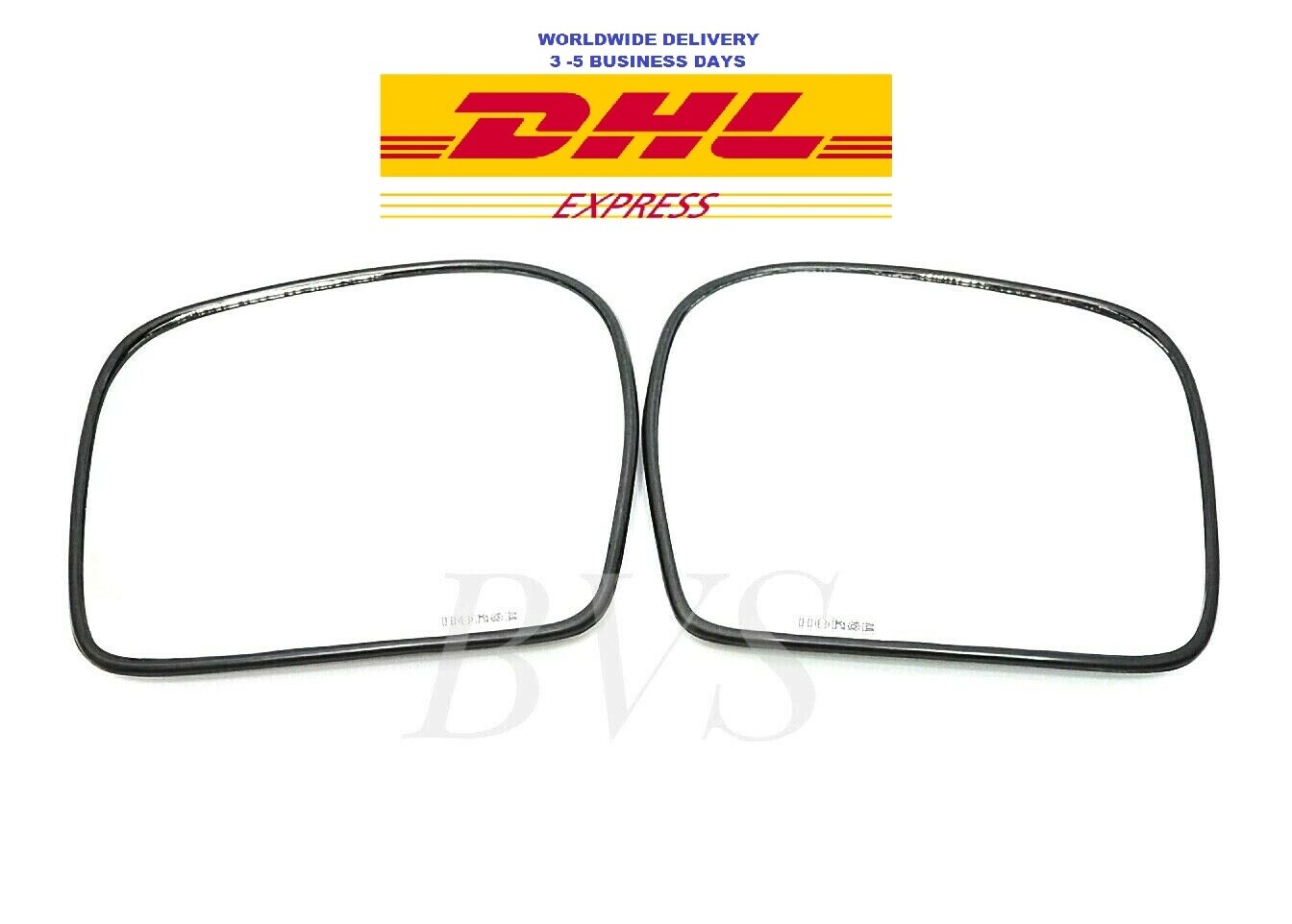 Side View Door Mirror Glass Lens Pair For Toyota 4Runner Hilux N140 ...