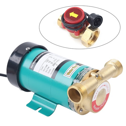 Hot and Cold Water Pressure Booster Pump for Shower Irrigation Washing ...