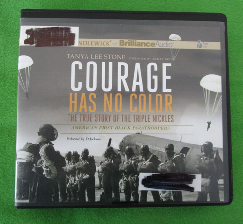 AUDIO CD BOOK COURAGE HAS NO COLOR BY TANYA LEE STONE - 1ST BLACK ...