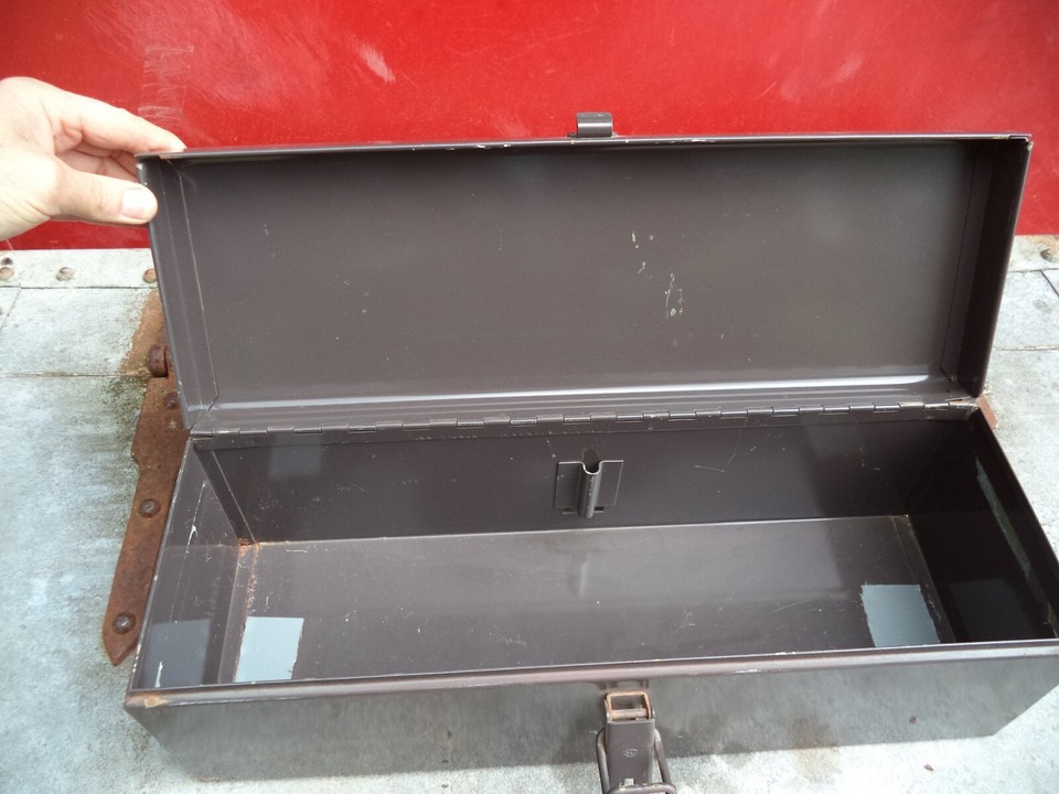 Tractor Tool Box Massey Ferguson Tractor Toolbox Original MF Charcoal ...