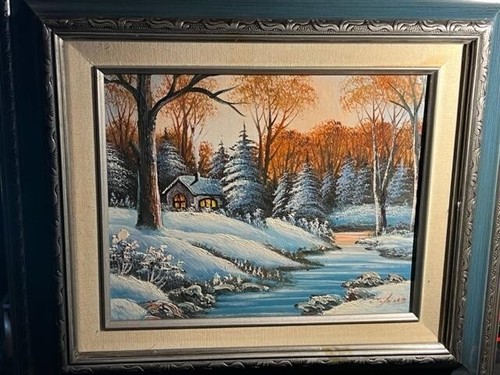 CLARA INNESS Signed Original Oil Painting American Listed Woman Artist ...