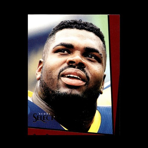 Sean Gilbert 1993 Select Los Angeles Rams #141 R326E 16 | eBay