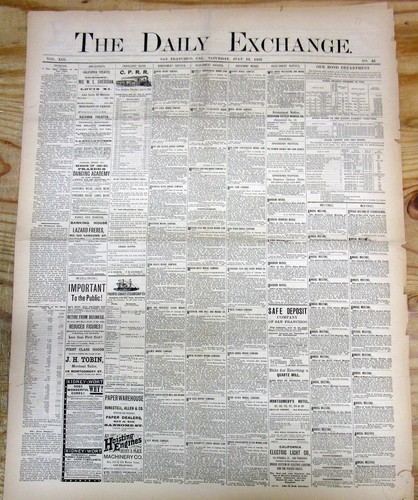 1876 San Francisco newspaper outlaw JESSE JAMES TRAIN ROBBERY Winston ...