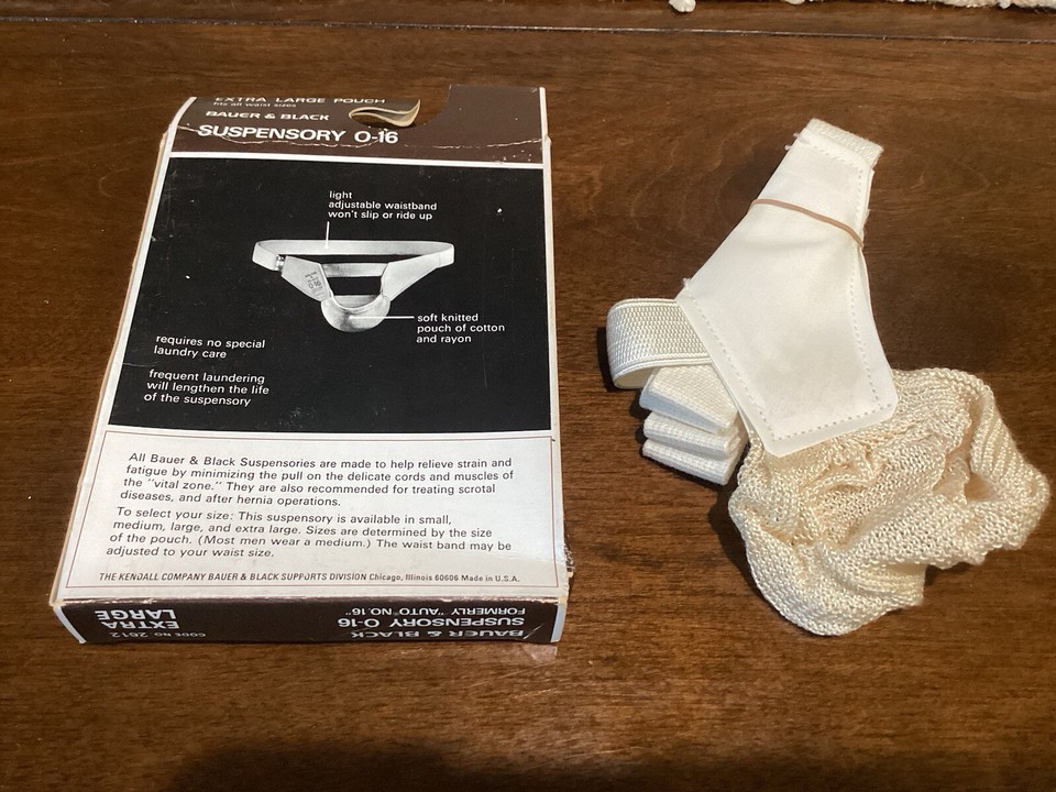 mens athletic supporter, Pouch X-Large New In Box Rare Jock Strap Clean ...