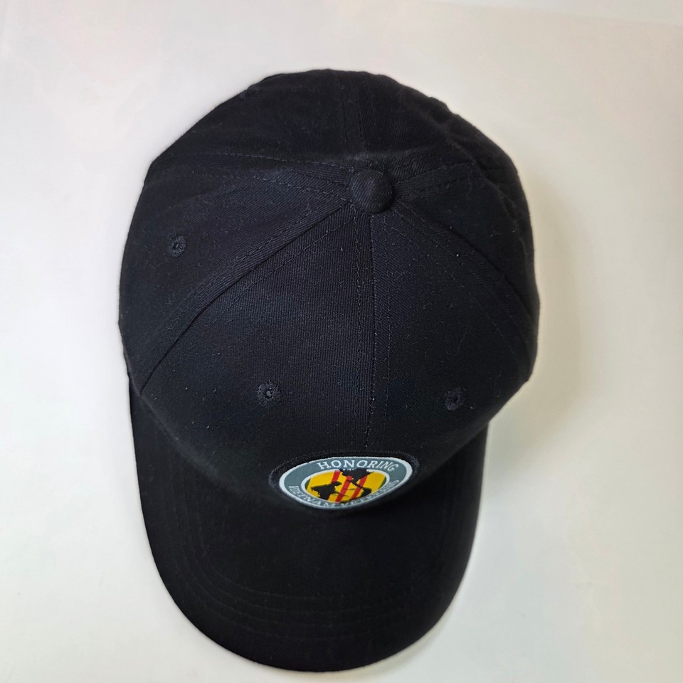 USAA Honoring Vietnam Veterans 2023 Black Adjustable Strapback Hat Cap ...