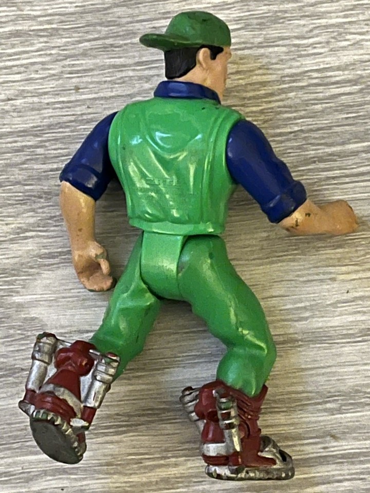 VINTAGE SUPER MARIO BROS MOVIE - LUIGI ACTION FIGURE - ERTL 1993 | eBay UK
