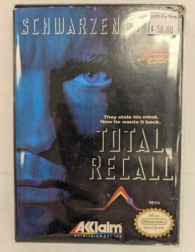 Nintendo NES Aklaim Entertainment INC Total Recall CIB | eBay