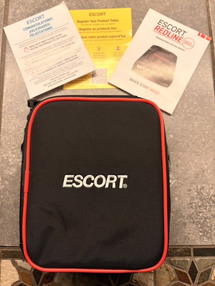 Escort Redline 360c Radar Speed Detector System GPS Laser Extreme Range ...