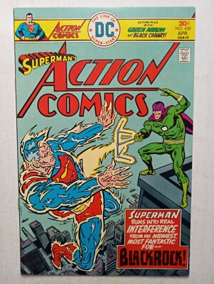 DC Action Comics #458 Bronze Age 1976 Superman Comic Book | eBay