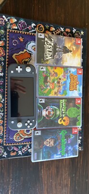 Nintendo Switch Lite 32GB Console - Gray 755838611798 | eBay