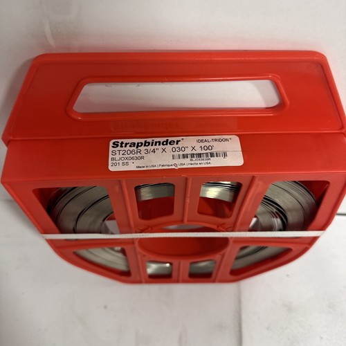 Strapbinder Stainless Steel Strapping 3/4" X 100'-ST206R | eBay