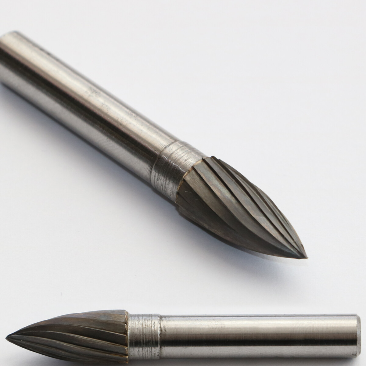 Carbide Burr Ø 10 Shaft 8mm Z=14 Tapered Countersink Deburring Cutter ...