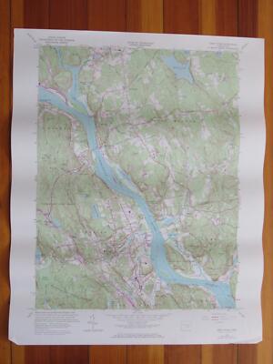 Deep River Connecticut 1972 Original Vintage USGS Topo Map | eBay