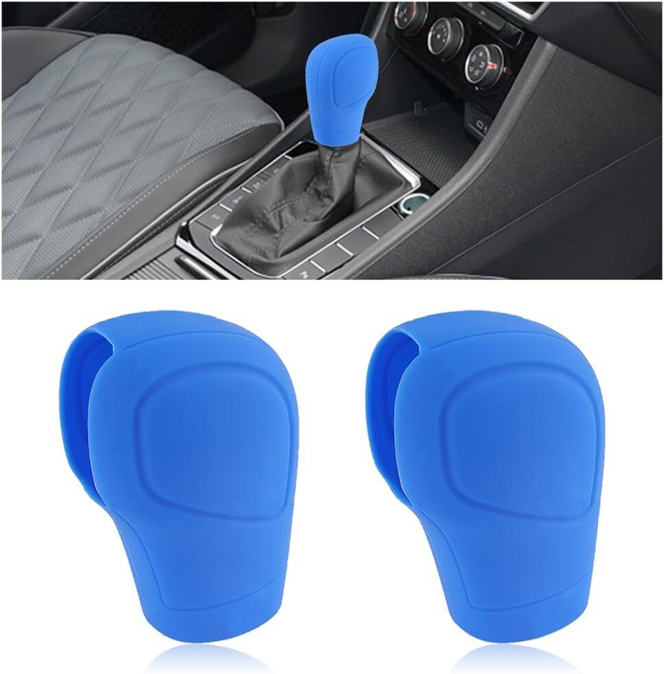 Silicone Car Gear Shift Knob Cover Non-Slip Automatic Shifter Knob ...