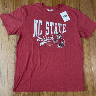 Men's NC State Wolfpack E5 Apparel Varsity Short Sleeve Shirt NWT 2XL ...