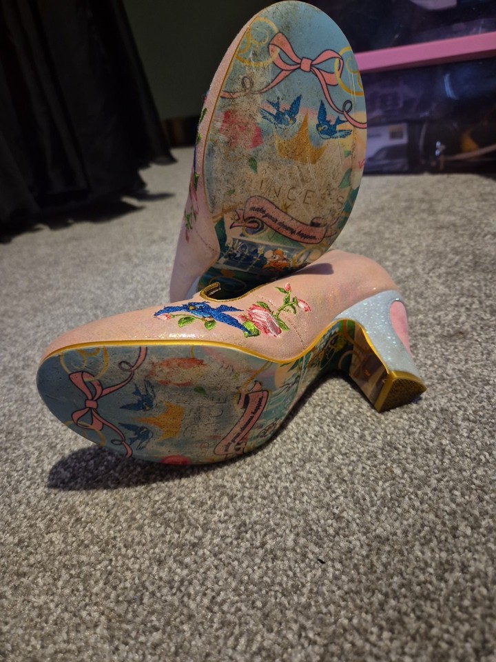 Irregular Choice Disney Sleeping Beauty Love Breaks All Spells Shoes ...