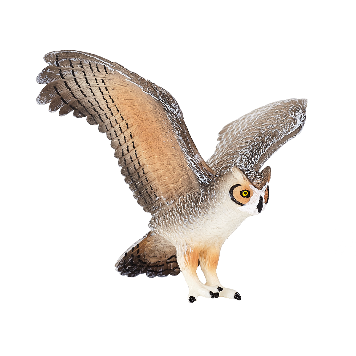 Great Horned Owl Toy Realistic Bird of Prey Model 5031923872844 | eBay UK