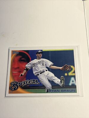 2010 Topps - #331 Ryan Braun Milwaukee Brewers | eBay
