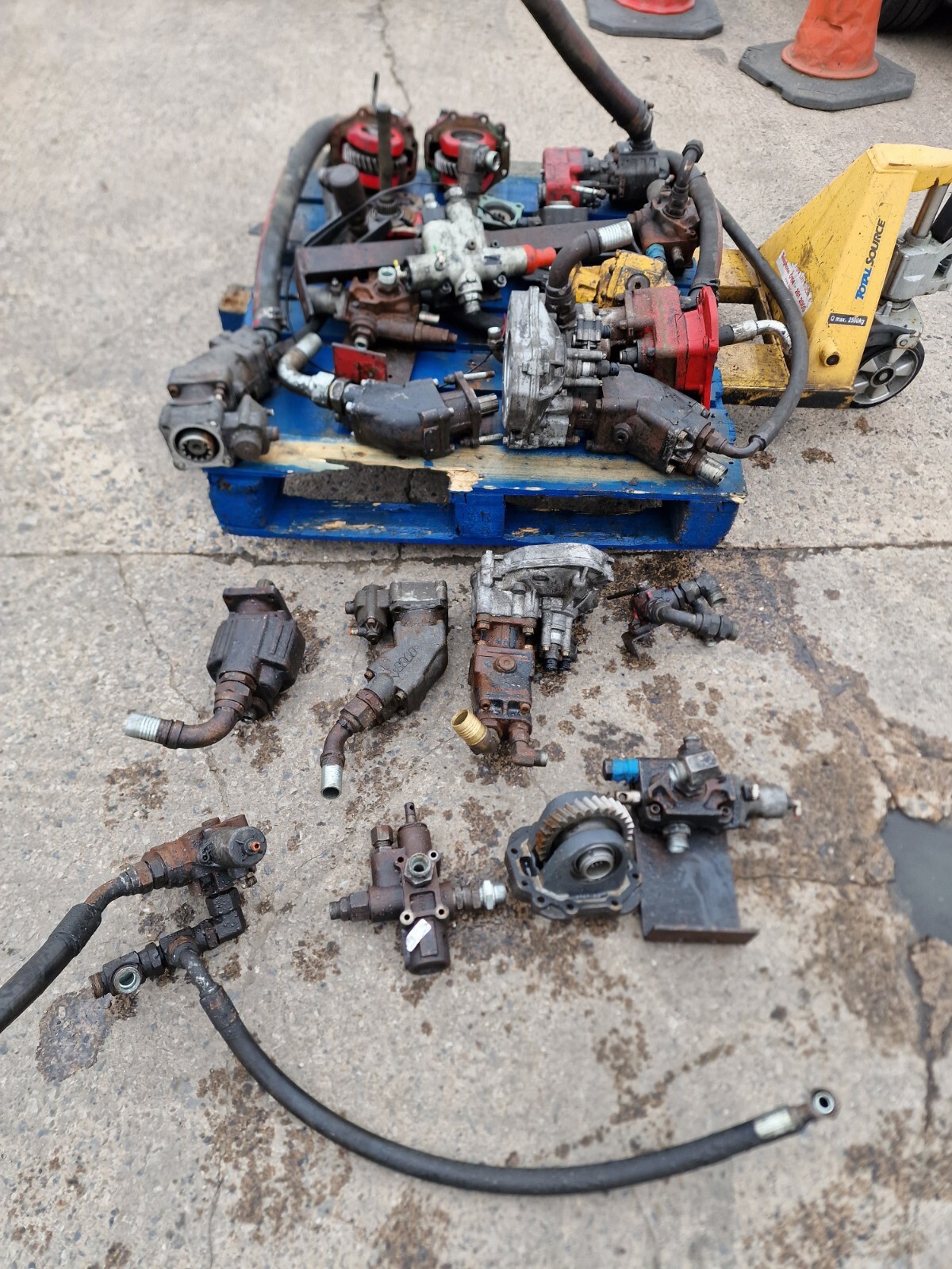 HGV PTO Hydraulic Pump Kit for Scania,Daf,Mercedes Actros(see ...