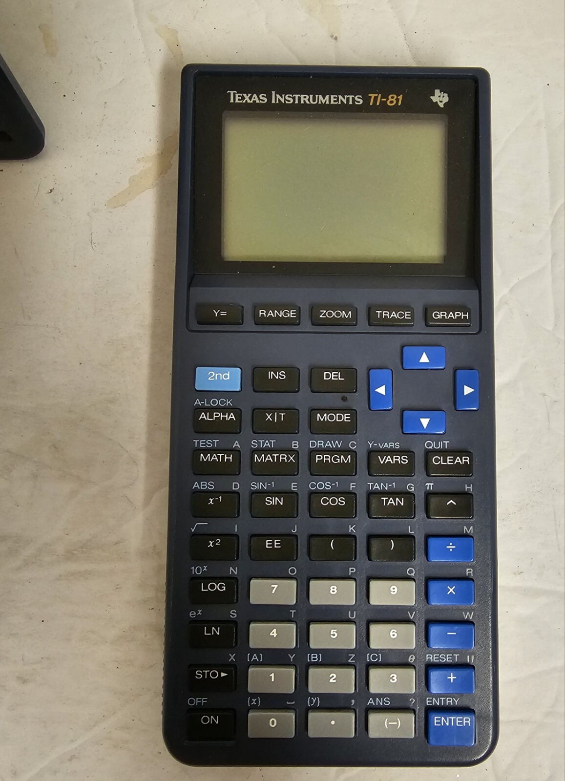 Texas Instruments TI-81 Graphing Calculator with Cover Tested | eBay