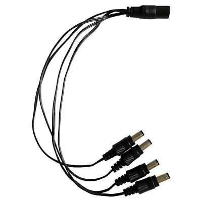 Night Owl Power Supply Adapter 4-Way Power Splitter for Wired Security ...