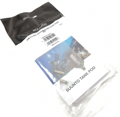 SUUNTO TANK PRESSURE TRANSMITTER, TANK POD Flow Restrictor Scuba Dive ...