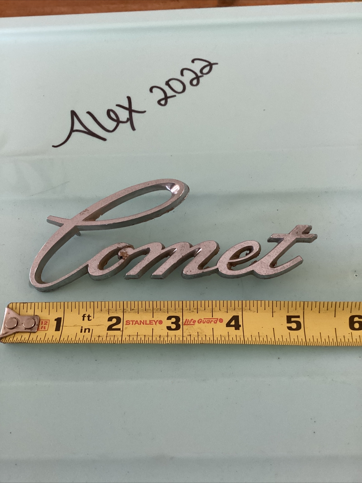 1968 MERCURY COMET SCRIPT EMBLEM | eBay