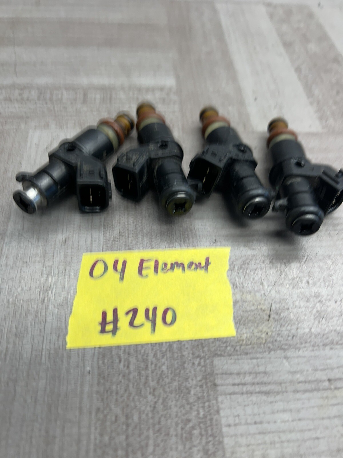 02-06 Honda Crv K24A1 FUEL INJECTORS Honda Civic Si Accord Element Rsx ...