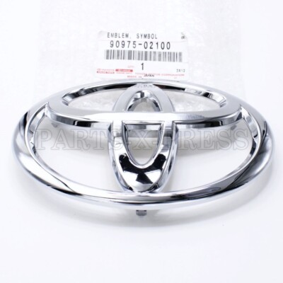 OEM GENUINE TOYOTA HIGHLANDER RAV4 AVALON FRONT GRILLE EMBLEM BADGE ...
