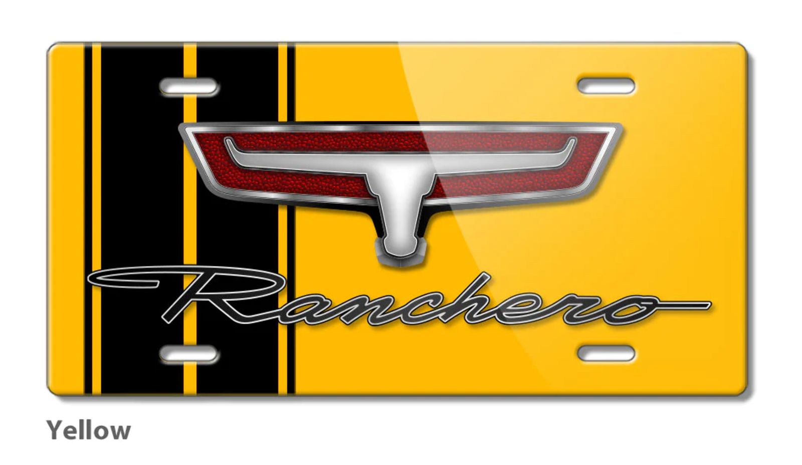1966 - 1967 Ford Ranchero Emblem Novelty License Plate - Aluminum - 16 ...