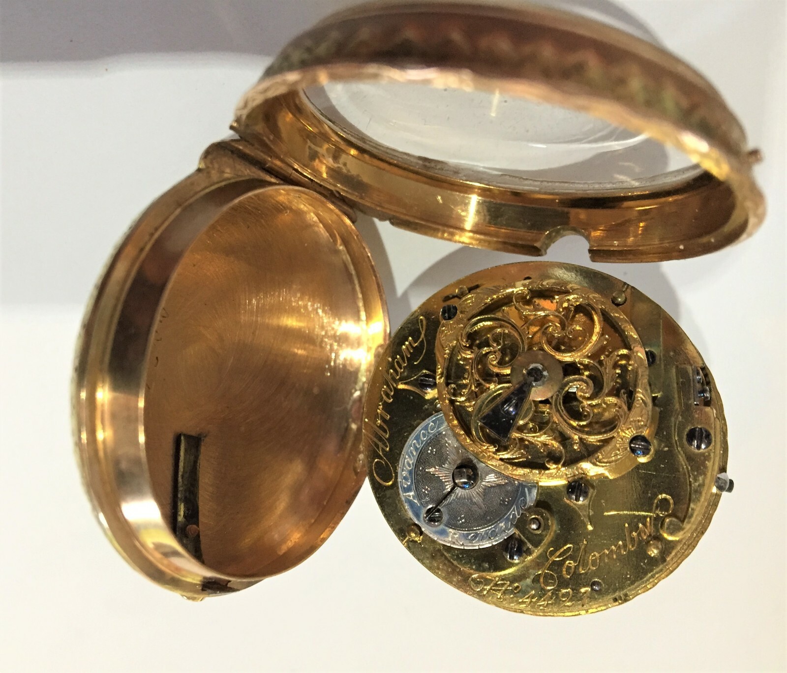 Antique 18th Century Pocket Watch Abraham Colomby INVESTMENT GRADE | eBay