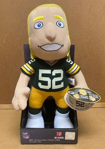 NFL Green Bay Packers Clay Matthews 14" 2011 Bleacher Creature Plush ...