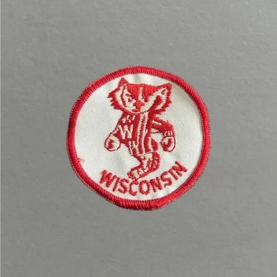 NWOT Vintage 70’s Wisconsin Badgers NCAA Bucky Badger 3in Retro College ...