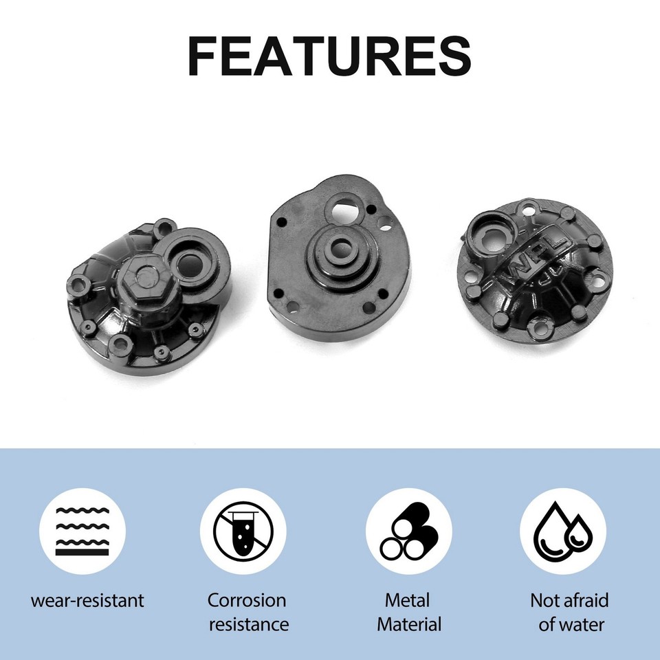 Middle Bridge Axle Upgraded Parts Metal OP Accessory for B16 B36 RC ...