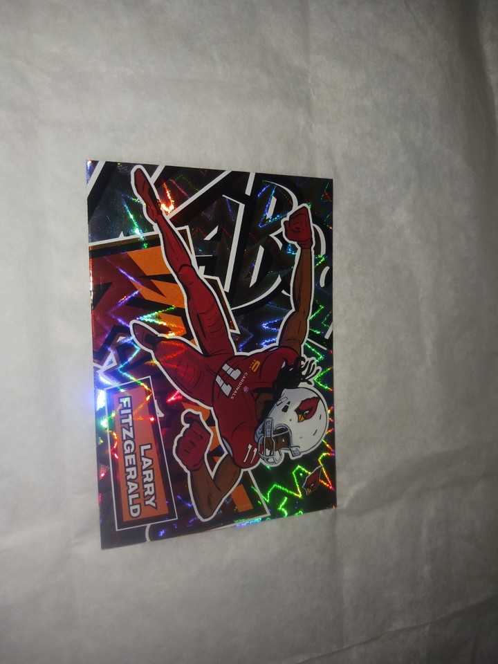 2025 Panini Absolute Larry Fitzgerald Kaboom SSP #11 HOF WR Rarest ...