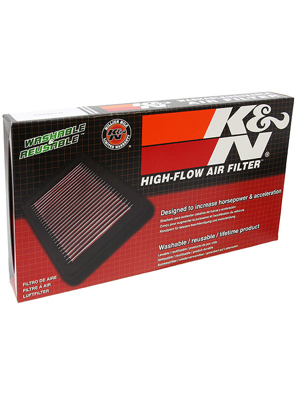K&N Panel Air Filter fits MARUTI SUZUKI RITZ 1.2L L4 PETROL ENGINE (33 ...