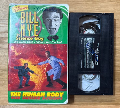 VHS: Bill Nye, The Science Guy: Human Body: Inside Scoop | eBay