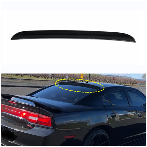 Roof Rear Glossy Black Spoiler Wing For 2015-2023 Dodge Charger ...