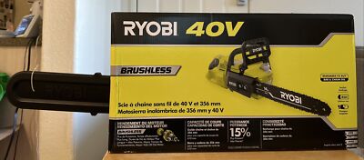 Ryobi RY40530, 14 Inches 40V BRUSHLESS CHAINSAW TOOL, Bare Tool, NIB ...