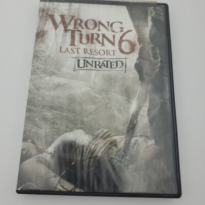 Wrong Turn 6: Last Resort DVD Horror Franchise Series Unrated Case Damage 24543091264 | eBay