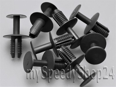 100x Radkasten Befestigungsclips Klip für MERCEDES BMW 2019900292 ...