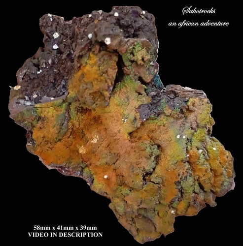 Goethite and fluorite - Vergenoeg Fluorspar mine South Africa | eBay