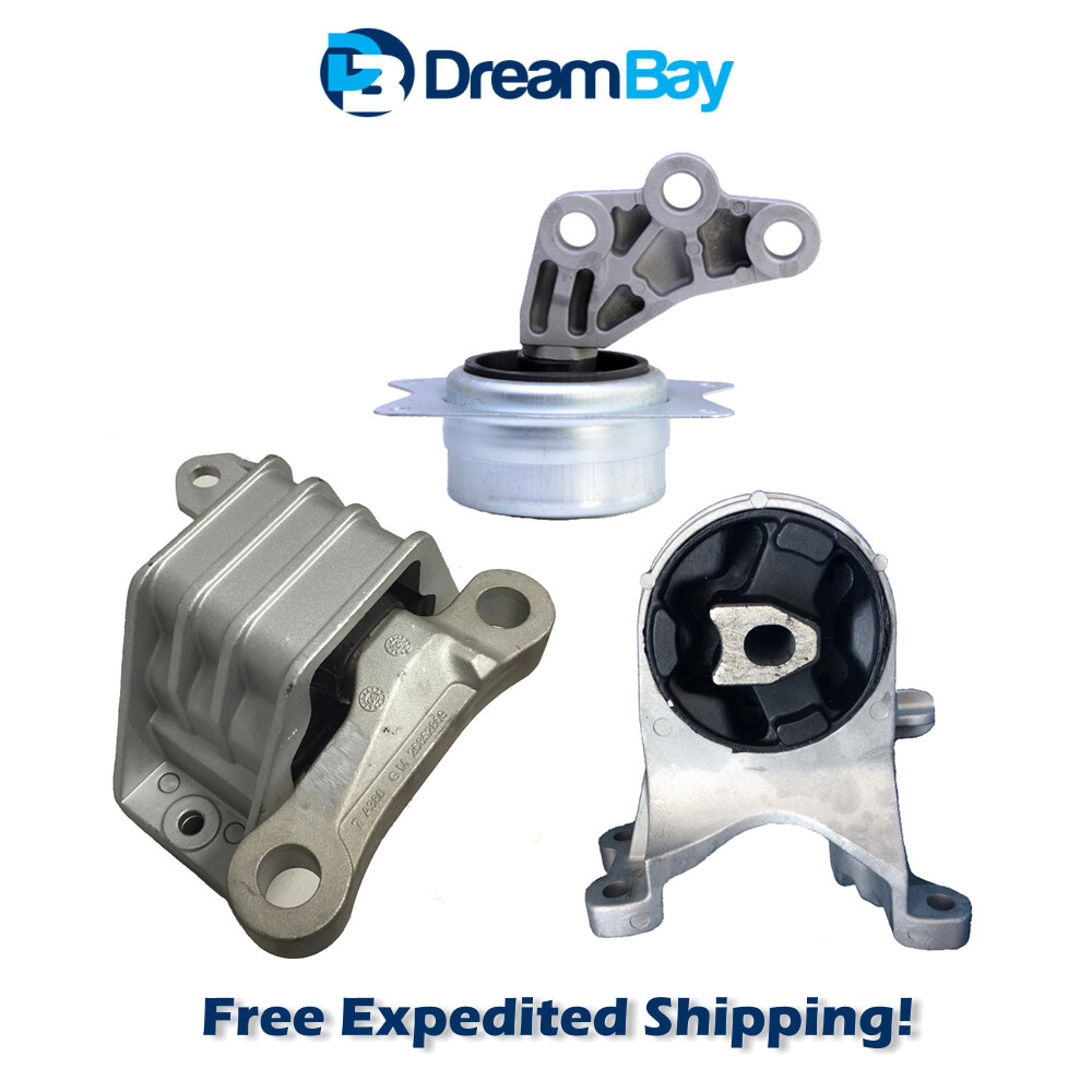 2008-2010 for Pontiac G6 2.4L L4 Engine Motor & Transmission Mount Set ...