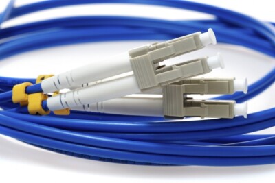 NETSOURCE LC TO LC 62.5/2.0mm Fiber Optic Cable-3 Meter Blue Jack ...