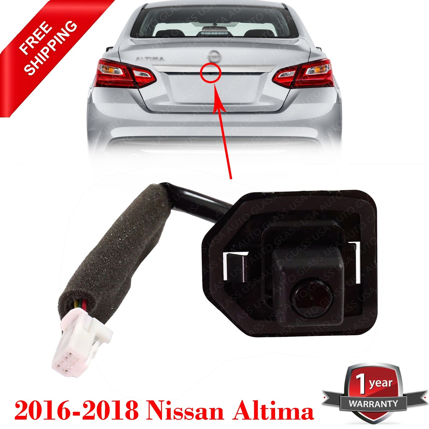 Back Up Rear View Camera For 2016-2018 Nissan Altima | eBay